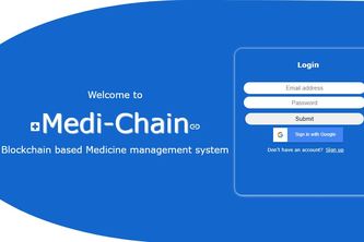 Medi-chain | Devpost