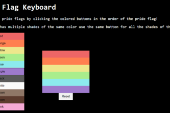 Pride Flag Keyboard | Devpost