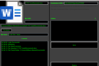 Encrypted File transfer program | Devpost