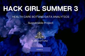 HEALTH CARE BOT AND DATA ANALYTICS | Devpost