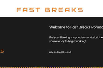 Fast Breaks | Devpost