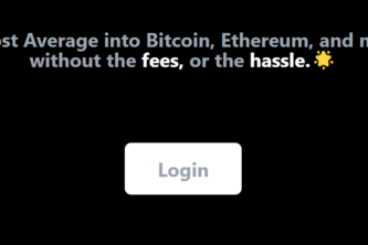 Dollar Cost Average Into Crypto | Devpost