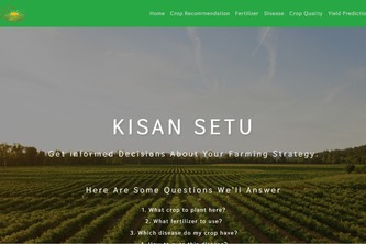 Kisan Setu | Devpost