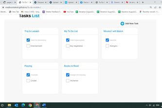 To do UI mobile app | Devpost