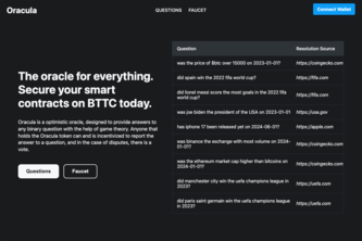 Oracula - The Oracle for Everything | Devpost