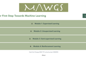 MAWGS - Interactive Learning for AI/ML | Devpost
