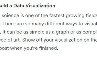 Data Visualizer Devpost