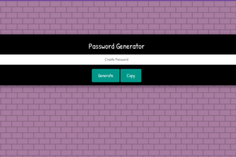 Password Generator | Devpost