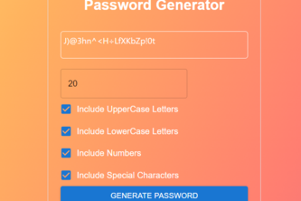 Password Generator | Devpost