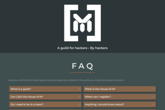 GHW Guild FAQ - House of M | Devpost