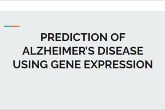 Prediction of Alzheimer's Disease using Gene Expression_151 | Devpost