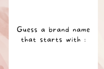 Guess the brand | Devpost