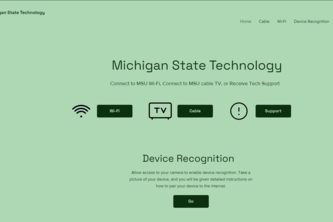 Image Recognition tool for MSU Internet Connection | Devpost