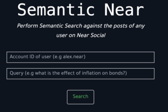 Semantic Near | Devpost
