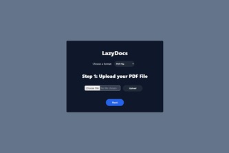 LazyDocs | Devpost