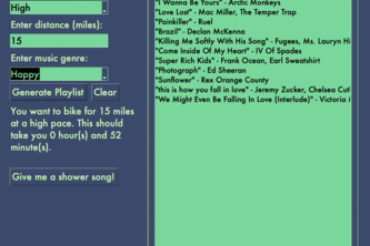 Sustainify: A Spotify Playlist Generator | Devpost