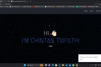 Set up a website | Devpost