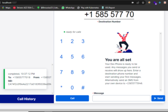 Day Two Twilio Challenge | Devpost