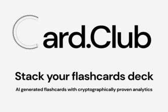 Card.Club | Devpost