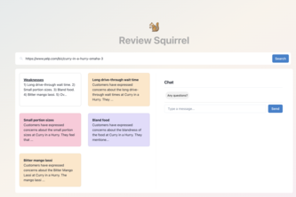 Review Squirrel | Devpost