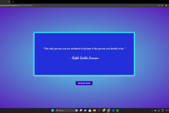 QUOTE_GENERATOR | Devpost