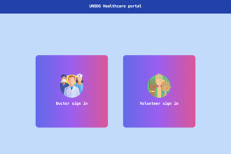 UNSDG Healthcare Portal | Devpost