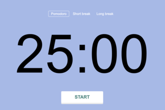 Pomodoro Timer | Devpost