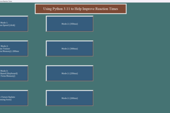 Using Python 3.11 to Help Improve Driver Reaction Time | Devpost