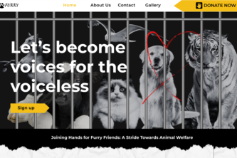 Animal welfare and awareness site | Devpost