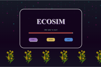 Ecosim | Devpost