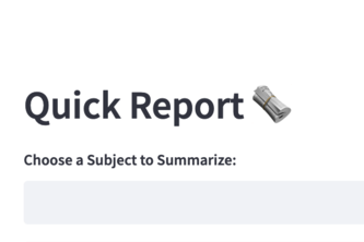 Quick-Report | Devpost