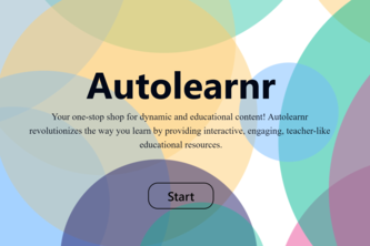 AutoLearnr | Devpost