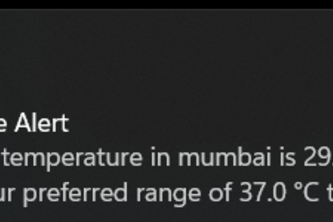 TEMPERATURE ALERT AGENT | Devpost