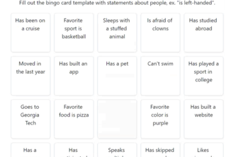 Icebreaker Bingo | Devpost