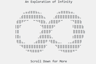 An Exploration of Infinity | Devpost