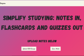 Academic Weapon | Devpost