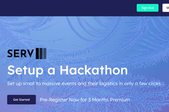 Serv Event Manager | Devpost