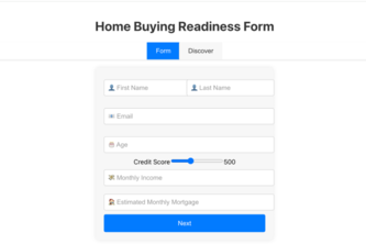 Home Buying Readiness Calculator | Devpost