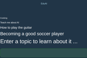 EduAI | Devpost