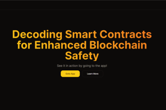 Smart Contract Scan (SC Scan) | Devpost