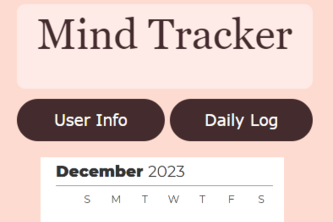 Mind Tracker | Devpost