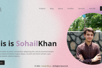 Personal Portfolio | Devpost