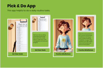 Pick & Do Daily task | Devpost