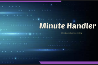 Minute Handler | Devpost