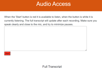 Audio Access | Devpost