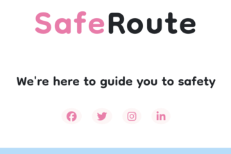 Safe Route | Devpost