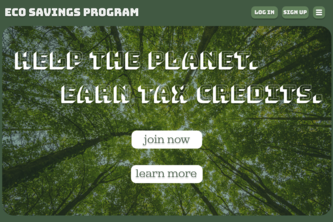 Eco Savings Program | Devpost