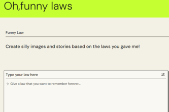 Oh,funny laws | Devpost