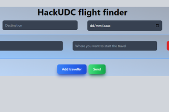 HackUDC flight finder | Devpost