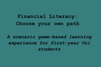 Personal Financial Literacy - Undergrad Focused | Devpost
